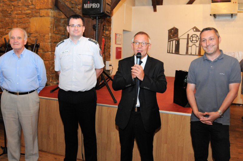 Une réception en l’honneur de David Boileau, commissaire de Police ...