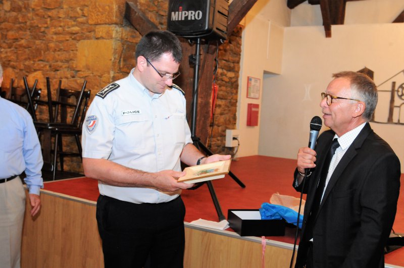 Une réception en l’honneur de David Boileau, commissaire de Police ...